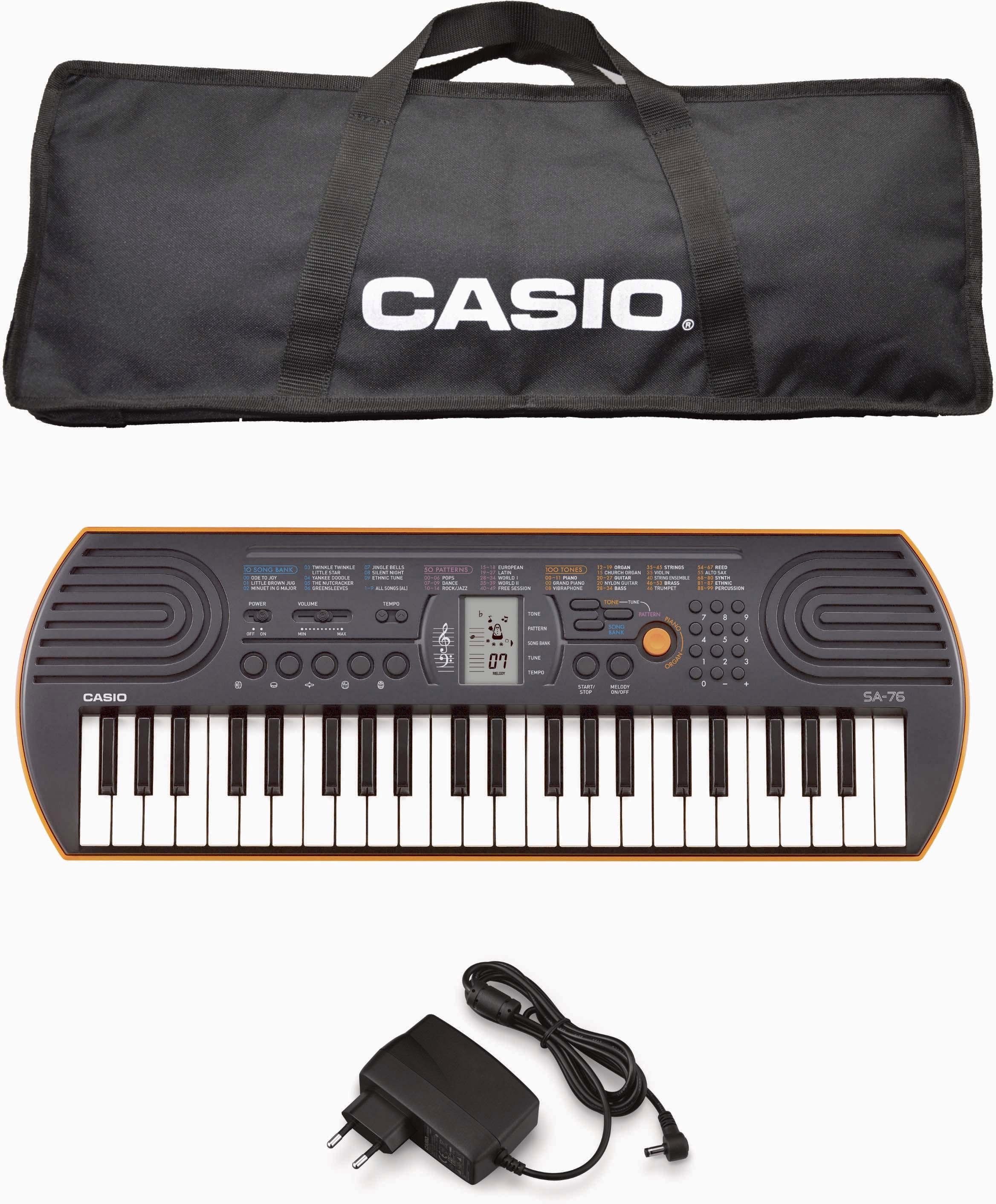 CASIO Home-Keyboard »Mini-Keyboard SA-76« online bei OTTO