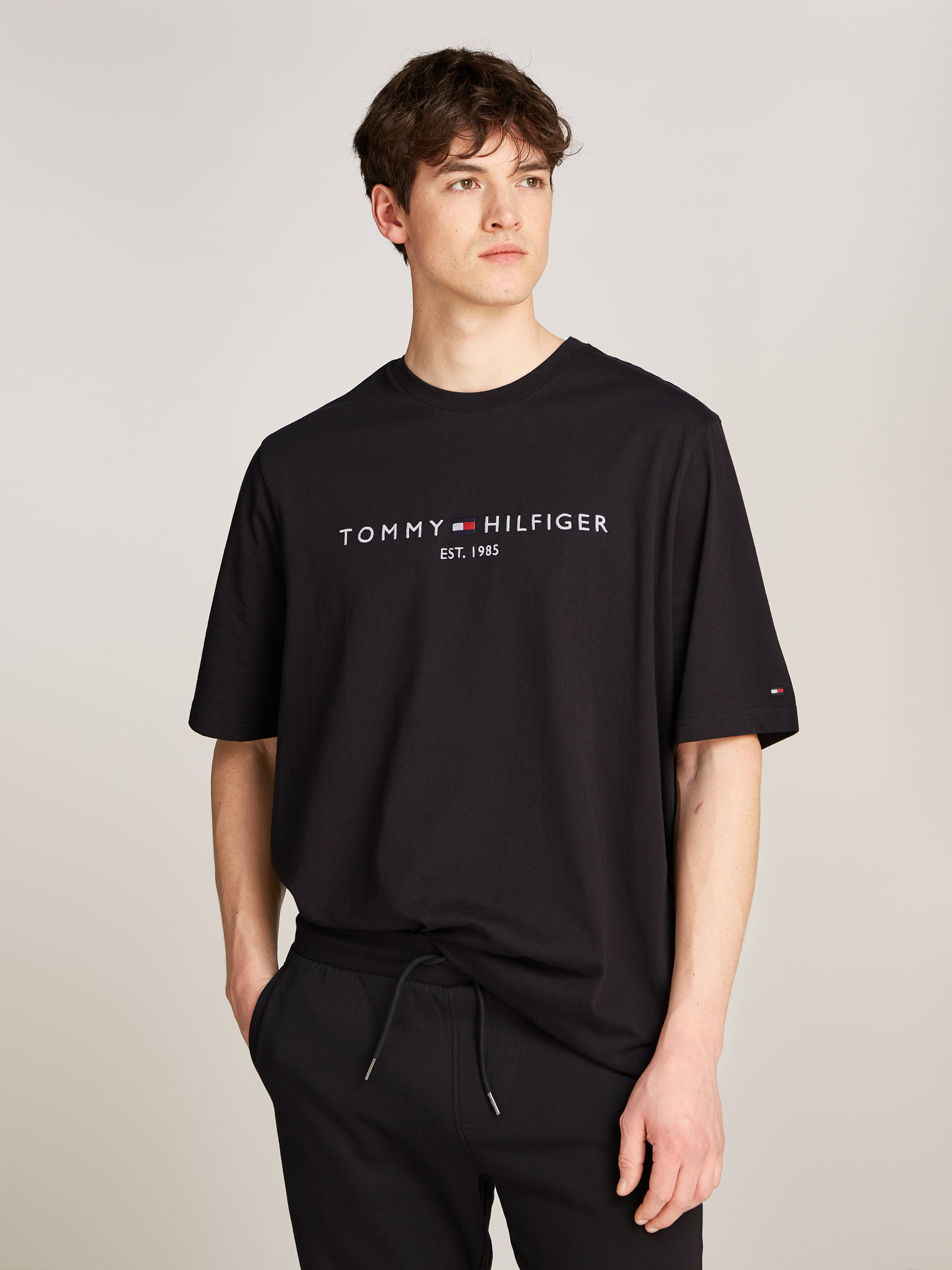 Tommy Hilfiger Big Tall T Shirt BT TOMMY LOGO TEE B bestellen bei OTTO