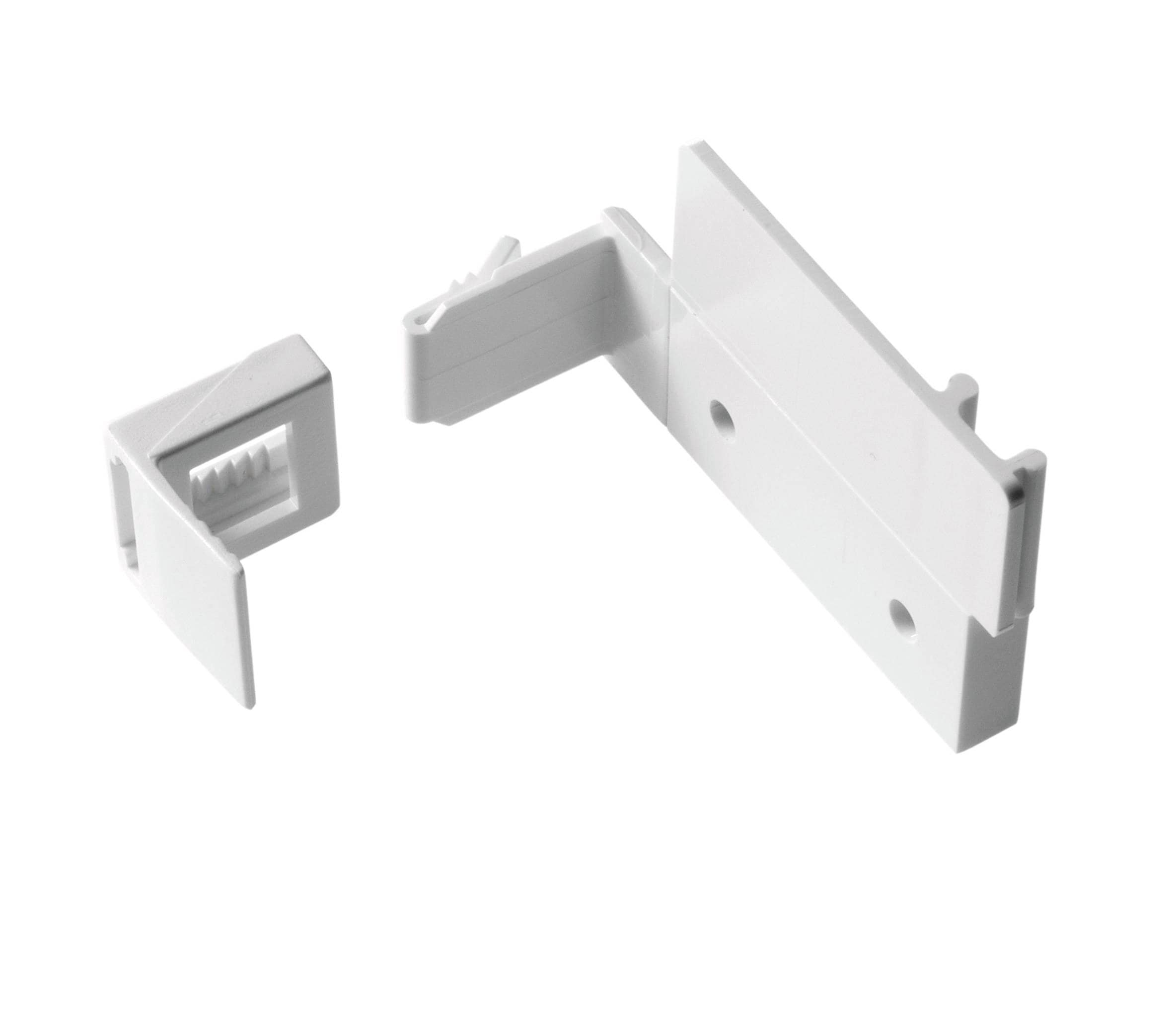 GARDINIA Klebe-/Klemmset »Easyfix Rollo«, (Set, 1 St.), für Montage an ...