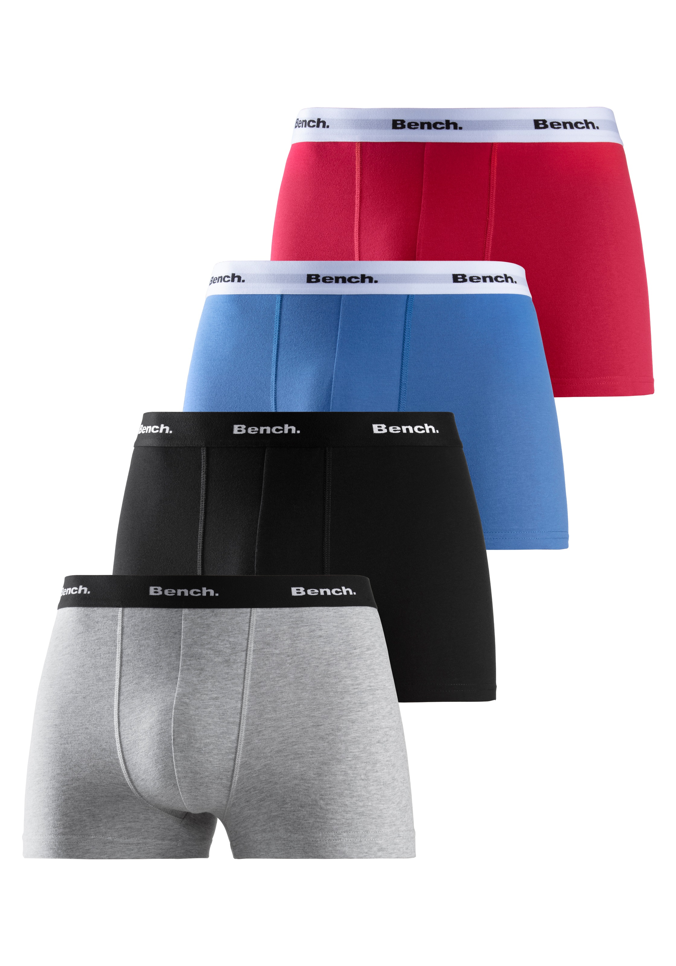 Bench. Boxer »Boxershorts für Herren«, (Packung, 4 St.), mit ...