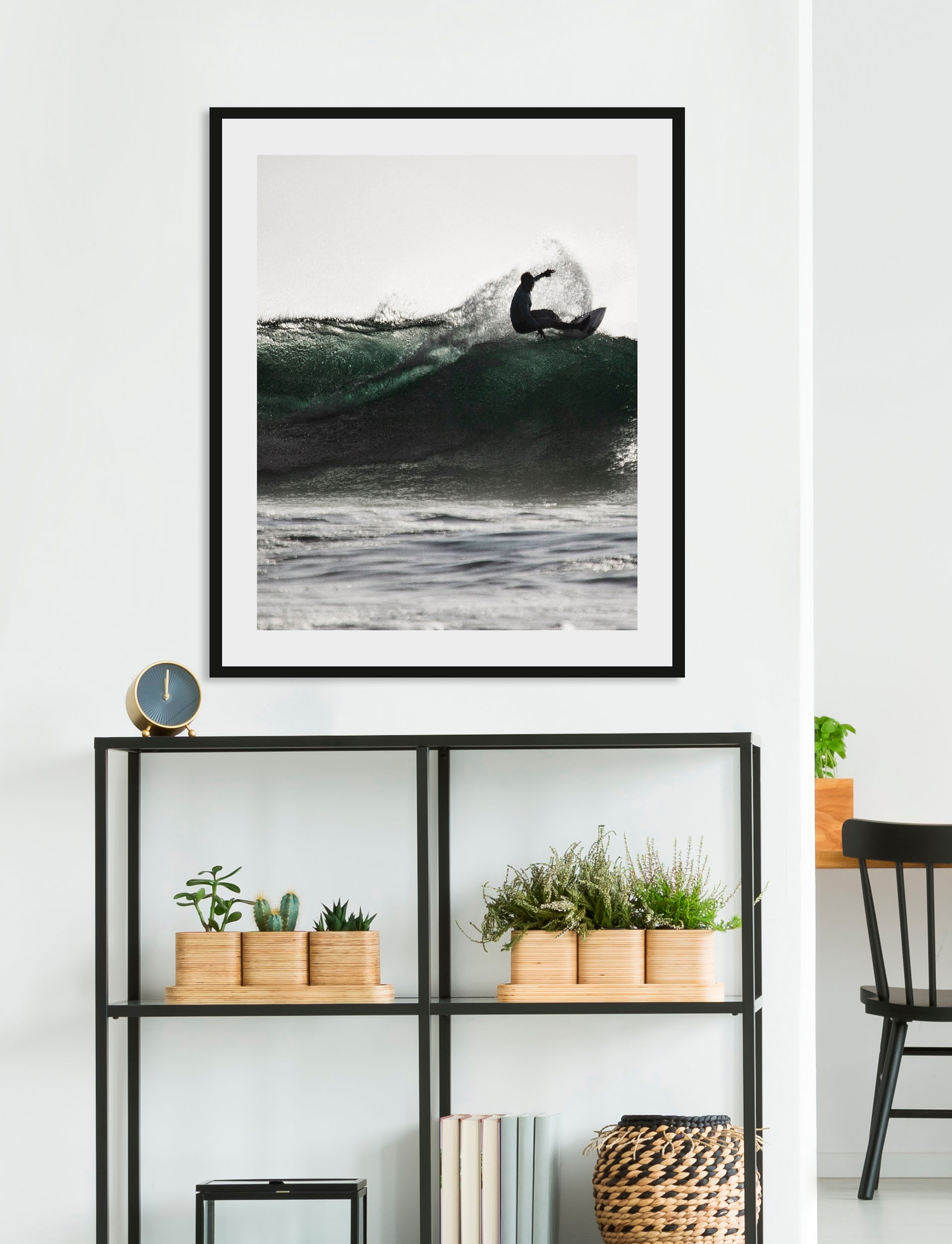 queence Bild »Wellenreiten«, Meer-Meer Bilder-Himmel-Foto-Sport, (1 St.), HD Premium Poster ...