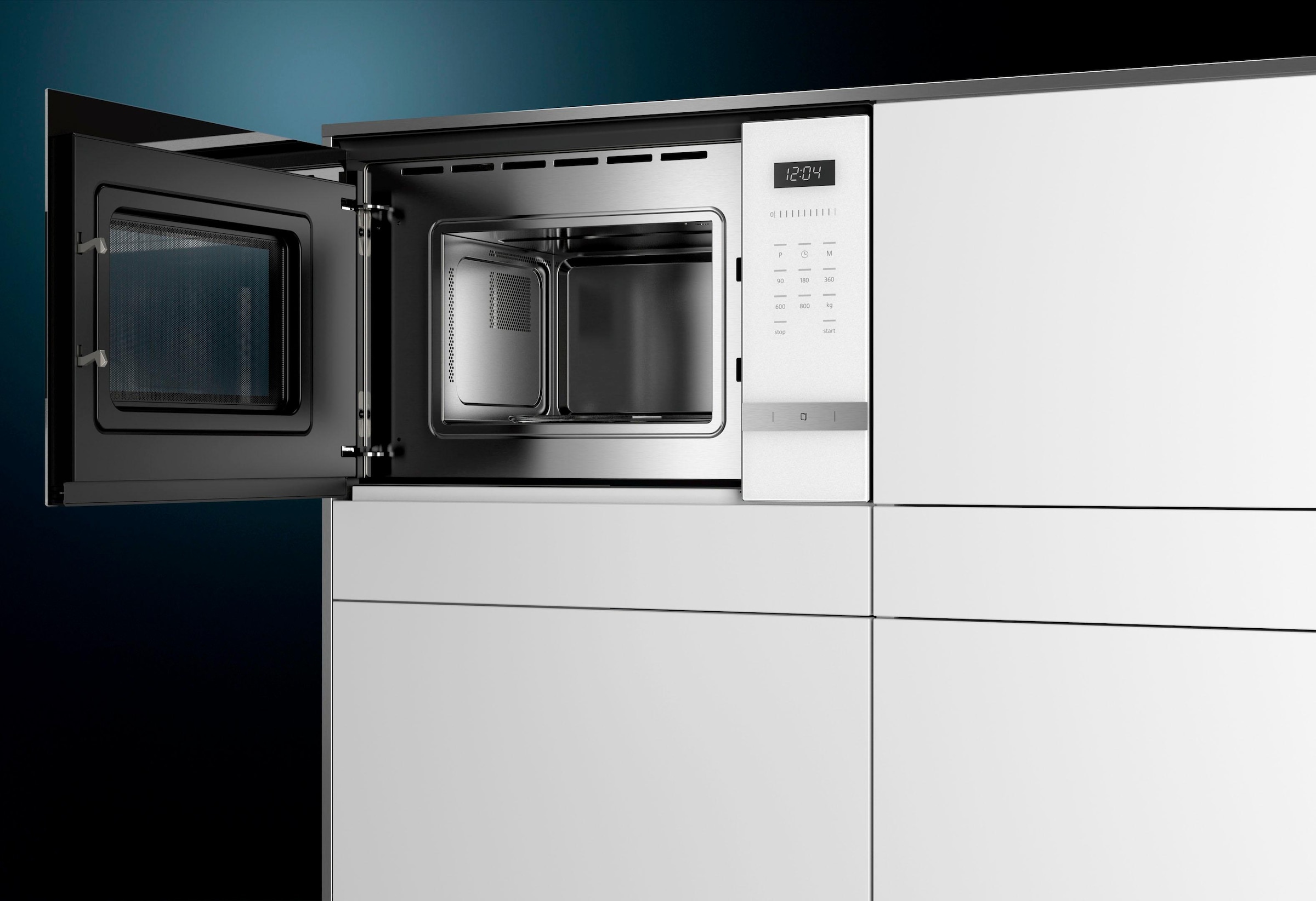 SIEMENS Einbau-Mikrowelle »BF525LMS0«, Mikrowelle, 800 W bestellen bei OTTO