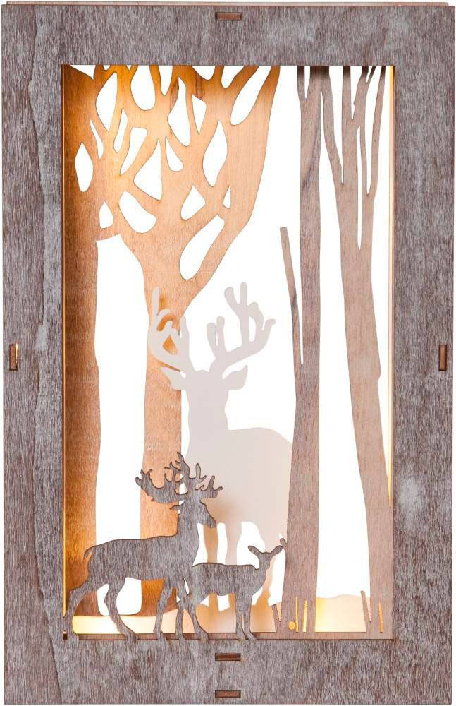 EGLO LED Dekoobjekt »FAUNA«, 10 flammig, L18 x H28 x B6 cm / inkl. 10 x LED-Platine ...