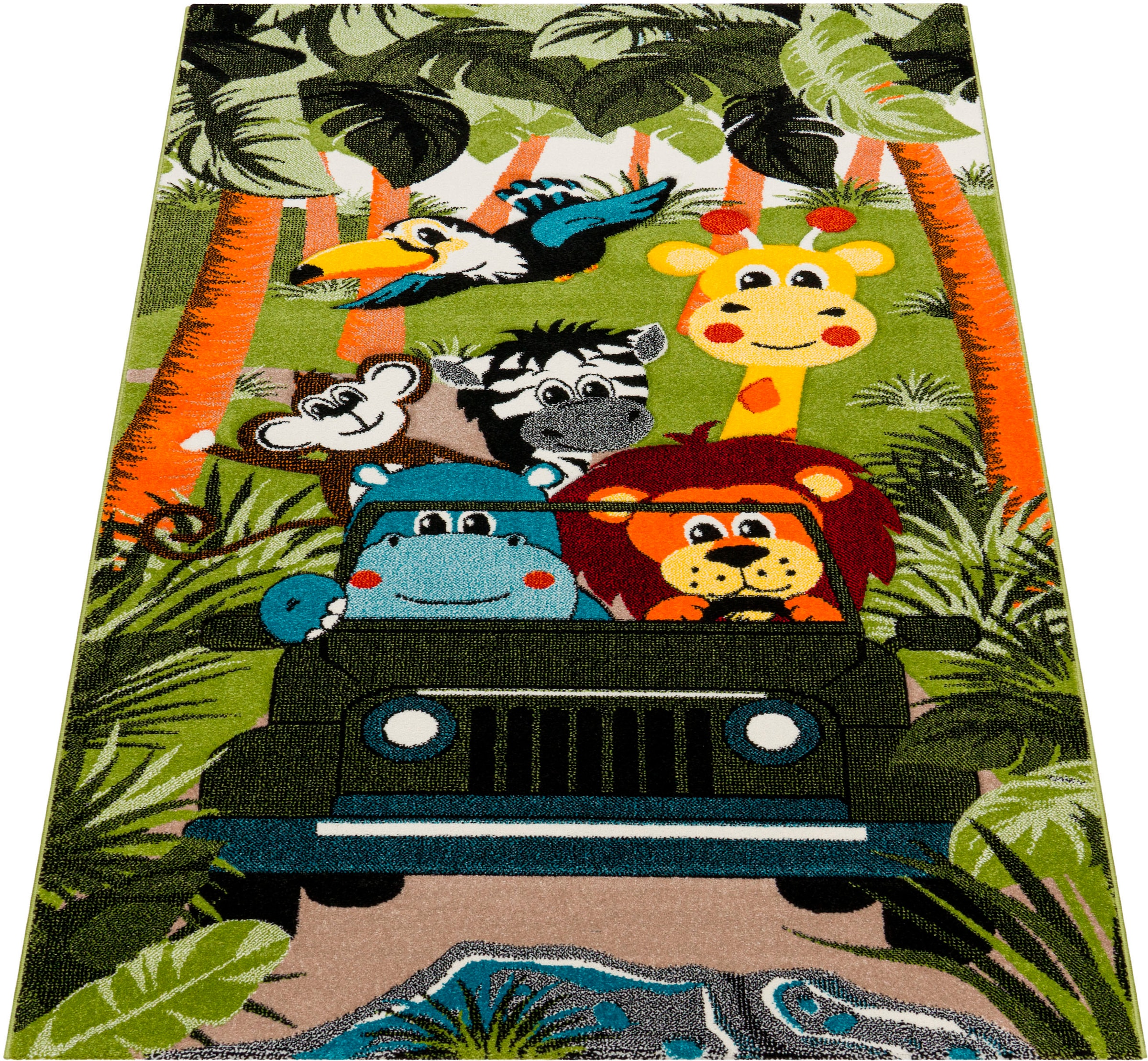 Paco Home Kinderteppich »Diamond 651«, rechteckig, 16 mm Höhe ...