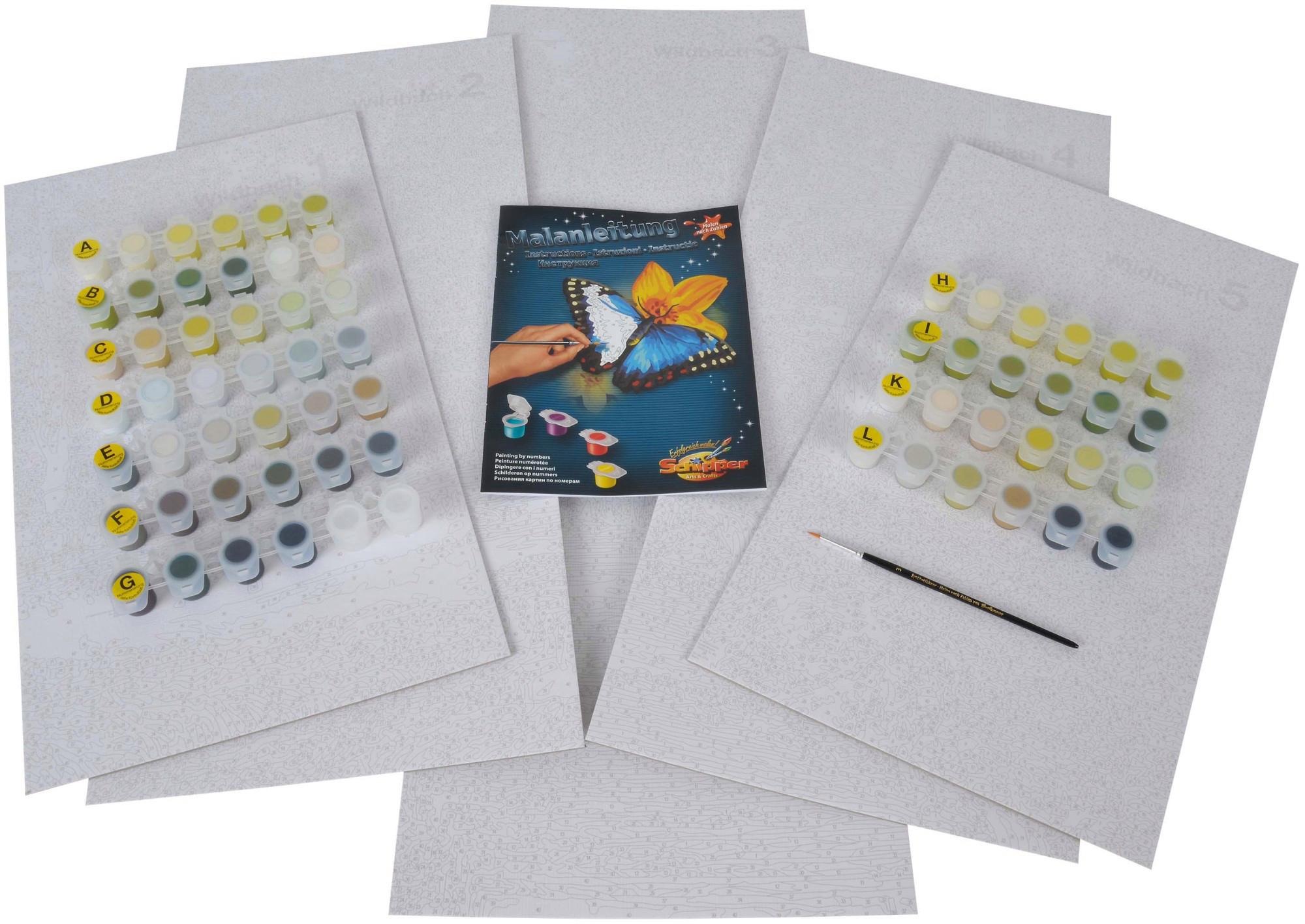 Schipper Malen nach Zahlen »Meisterklasse Polyptychon, Am Wildbach«, Made in Germany online ...