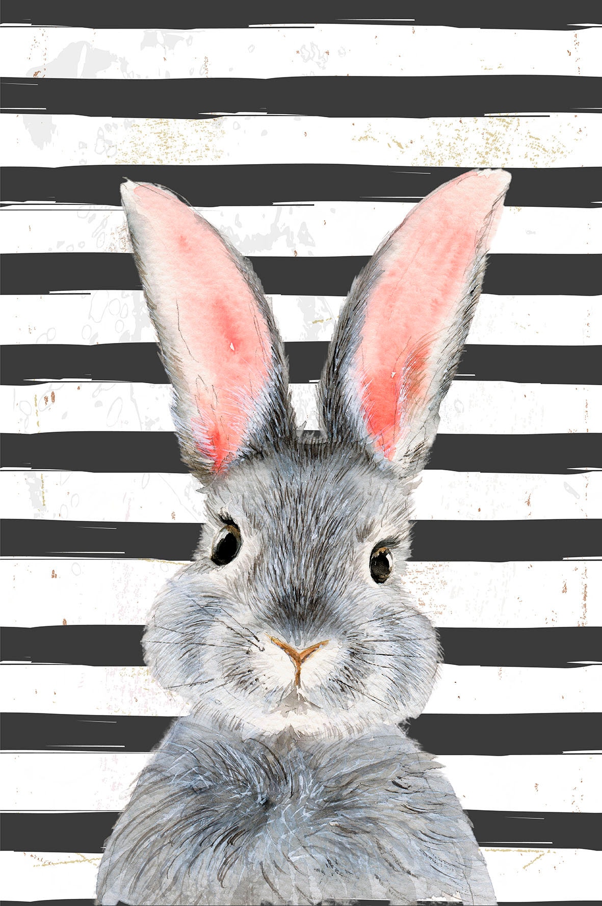 queence Metallbild »Gabrine«, Hase, (1 St.), Stahlschilder im OTTO Online Shop