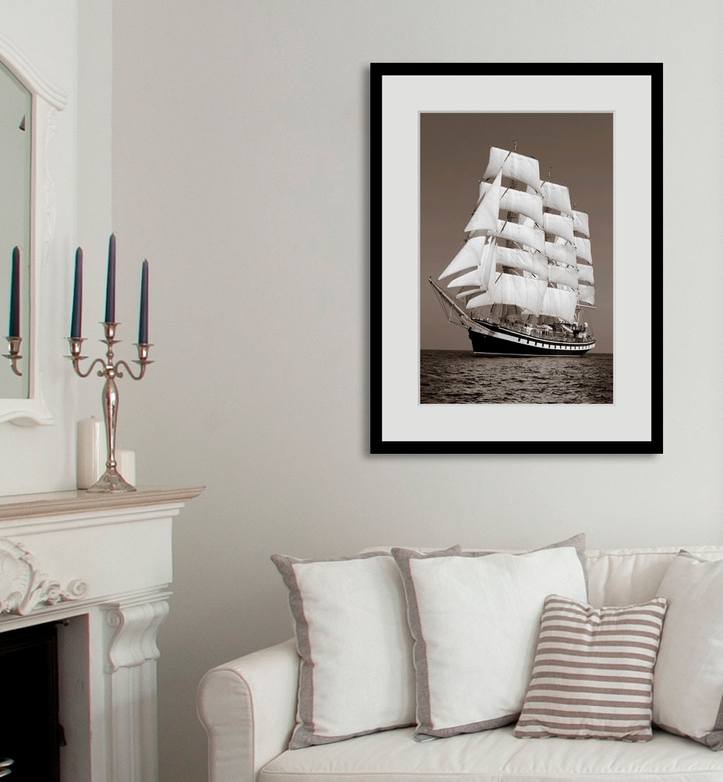 queence Bild »Pearl«, Schiffe-Seelandschaft-Seebilder-Meer-Meer Bilder-Sport-historische ...