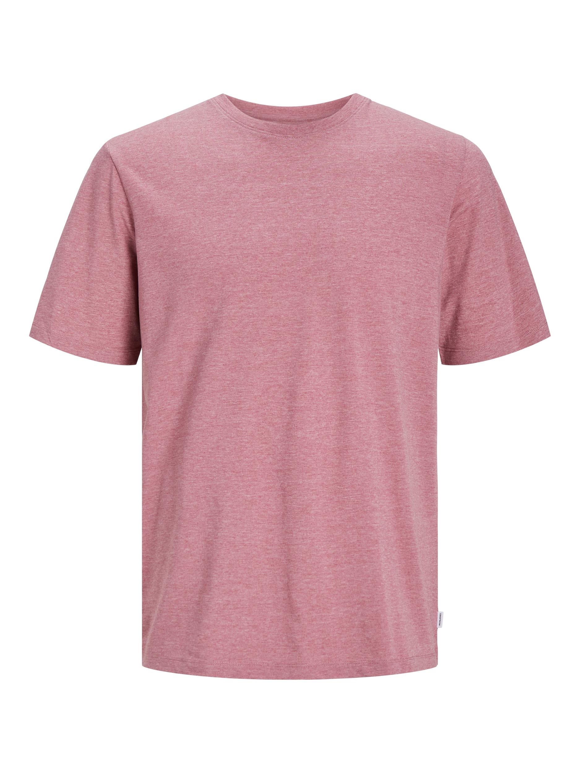 Jack & Jones Rundhalsshirt »JJEORGANIC MELANGE TEE SS O-NECK NOOS«, in ...